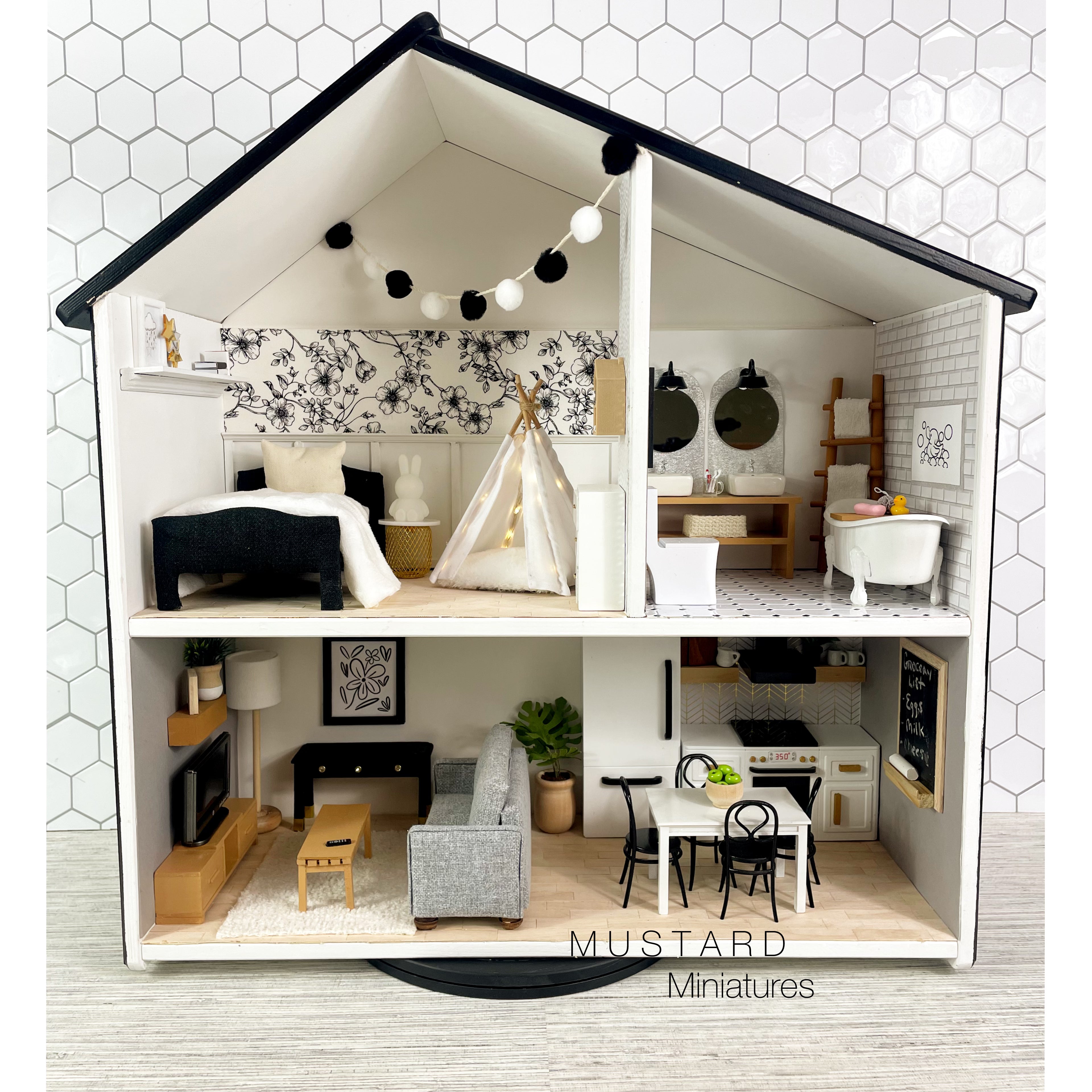 Azalea Dollhouse 1:12 Scale – Mustard Miniatures